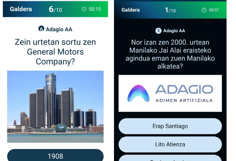 El sistema de inteligencia artificial Adagio genera automáticamente preguntas y respuestas para ...
