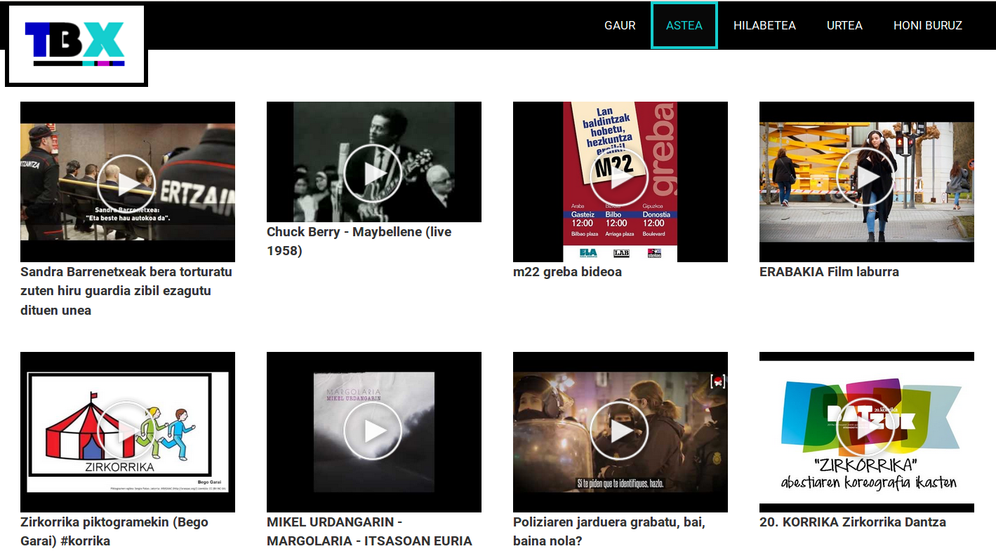 TBX, un robot que encuentra el contenido en euskara de Youtube ...