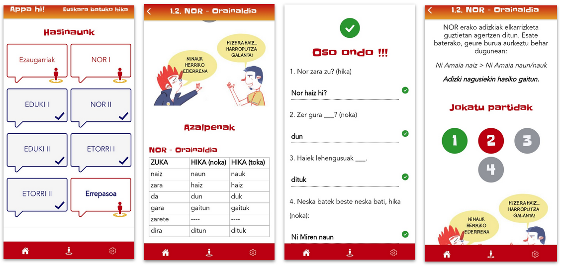 Appa hi! aurkeztu dugu Durangoko Azokan, hitanoa ikasteko eta praktikatzeko aplikazioa ...