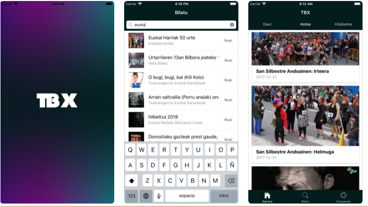 TBX aplikazioa: zer ari da mugitzen euskarazko Interneteko bideoetan ...